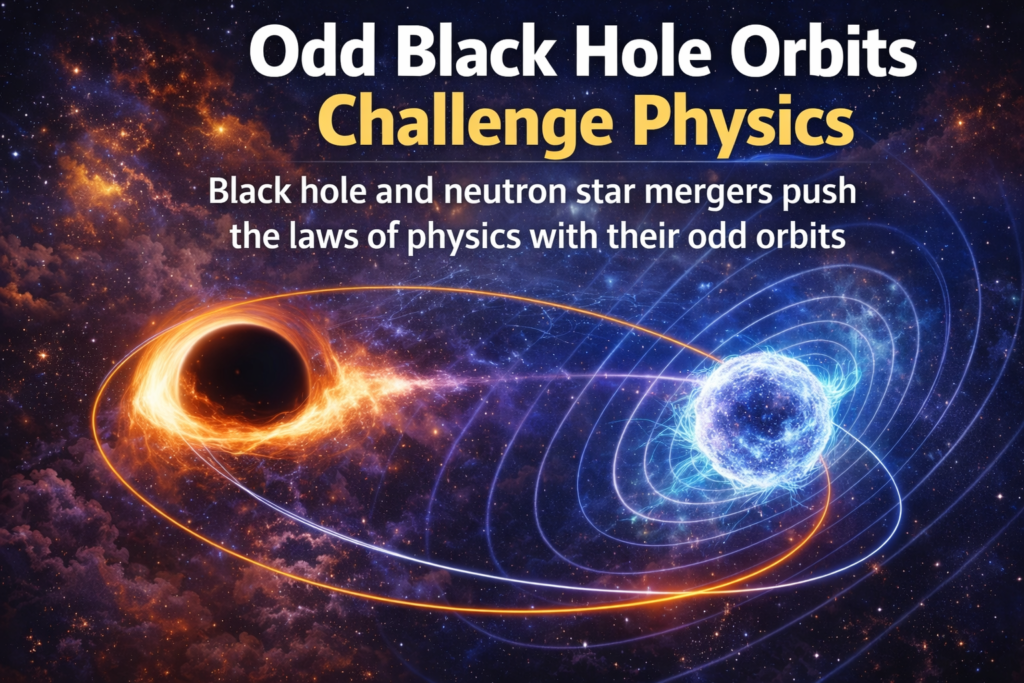 Odd Black Hole Orbits Challenge Physics